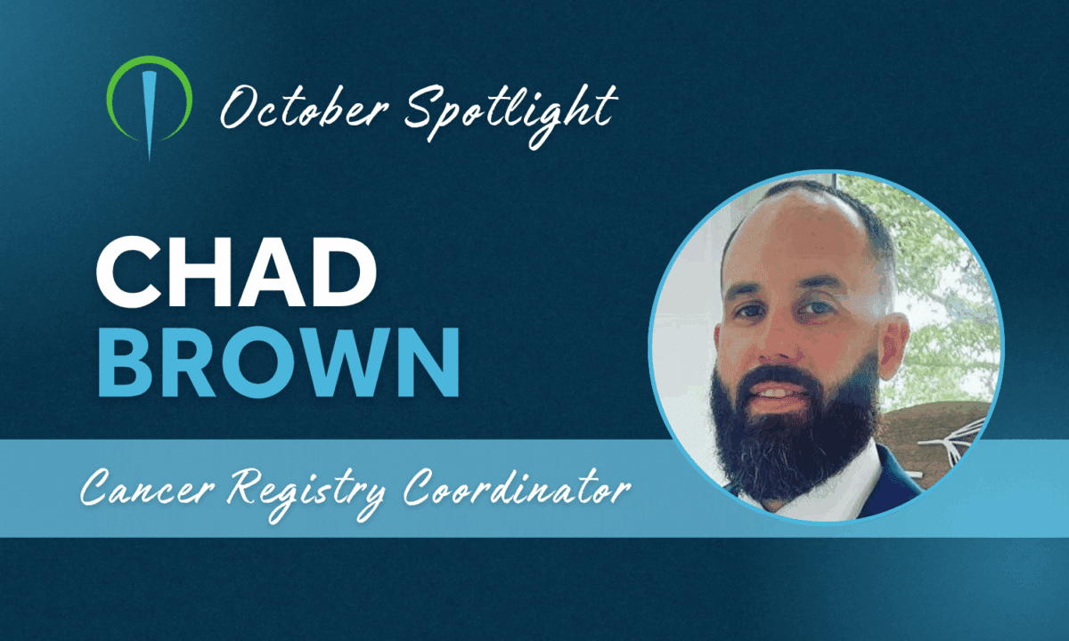 OnPoint Employee Spotlight: Chad Brown, Cancer Registry Coordinator ...